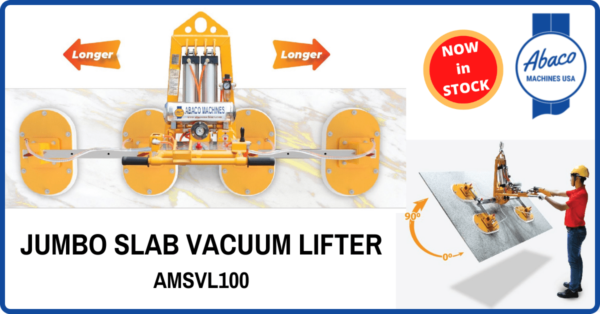 New Jumbo Slab Vacuum Lifter - ABACOMACHINES