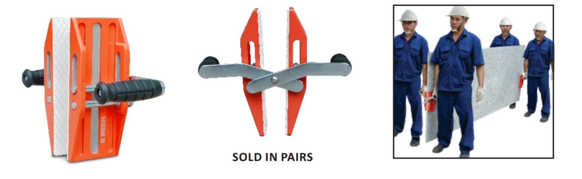 Abaco Double Handed Carry Clamp Pair - ACC60
