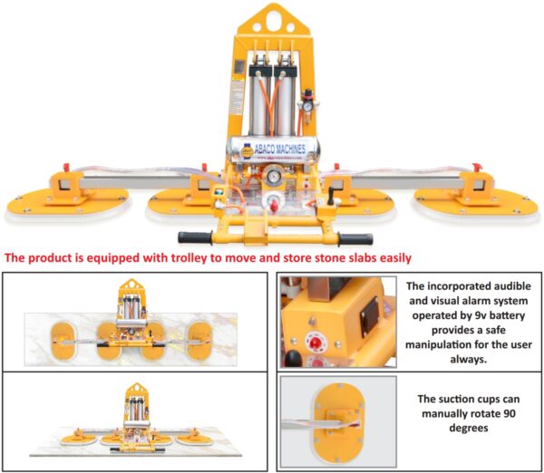 ABACO MULTI STONE VACUUM LIFTER - AMSVL100