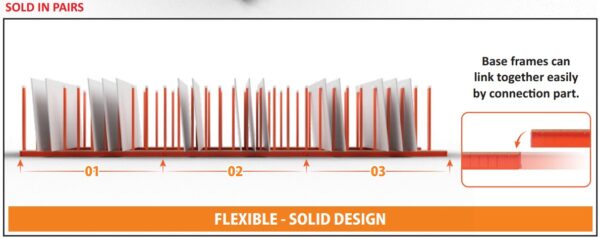 ABACO QLI UNIVERSAL SLAB RACK- AQUSR010, AQUSR010-PRO - ABACOMACHINES