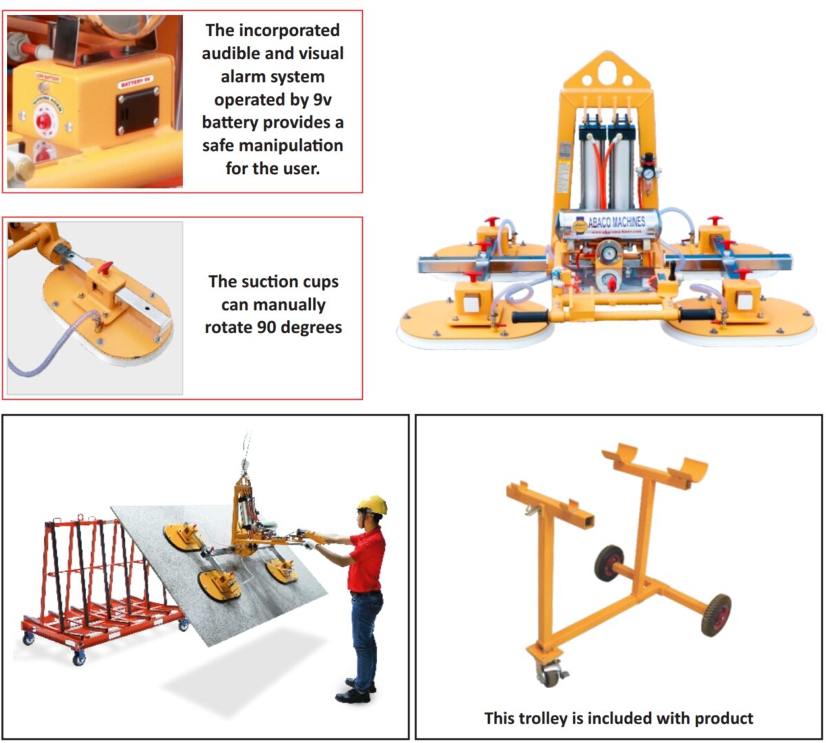 ABACO STONE VACUUM LIFTER - SVL100
