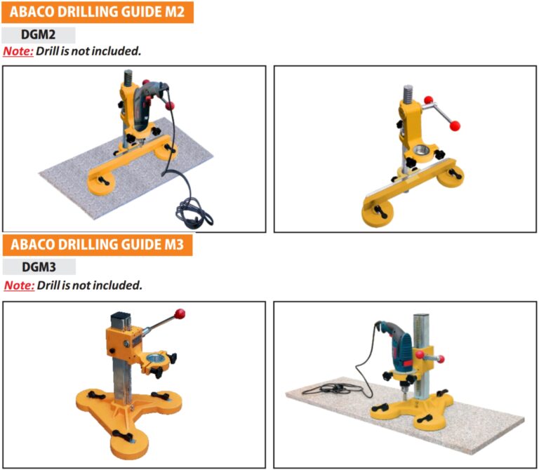 ABACO DRILLING GUIDE - DGM2, DGM3 - ABACOMACHINES