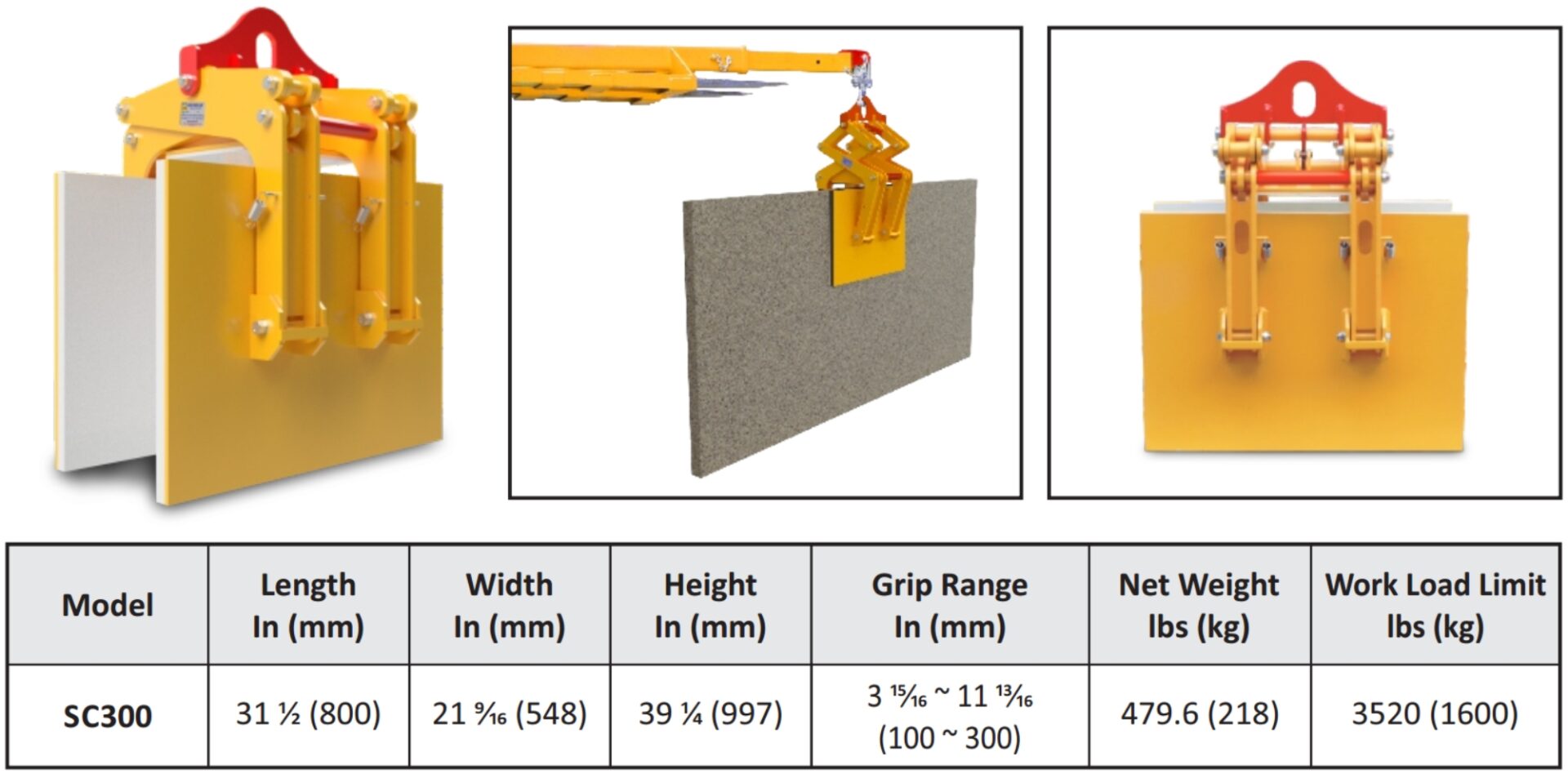 ABACO SCISSOR CLAMP – SC300 - ABACOMACHINES
