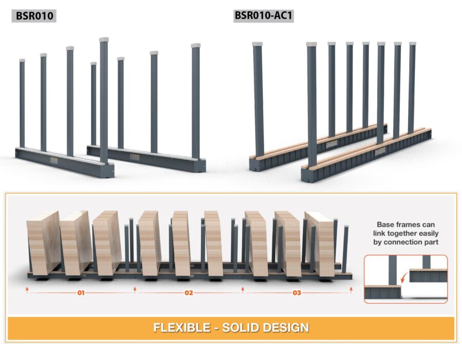 ABACO BUNDLE SLAB RACK – BSR010, BSR010-AC1