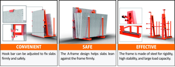 ABACO HEAVY-DUTY DISPLAY STAND RACK - AHDSR078 - ABACOMACHINES