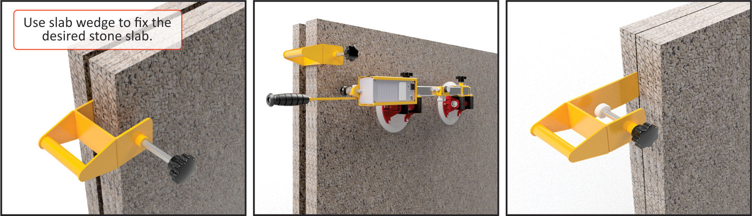 ABACO EASY SPLIT SLAB WEDGE - ASW85 - ABACOMACHINES