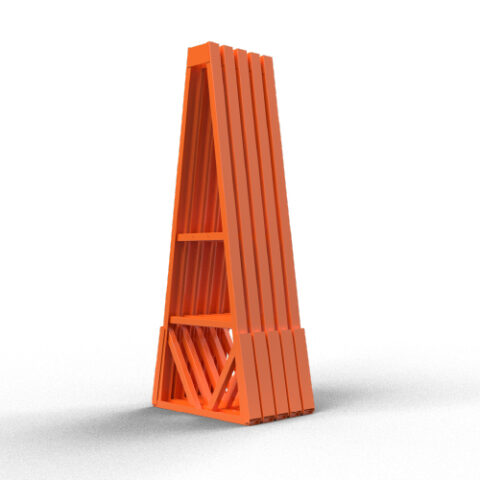 ABACO FOLDING ADJUSTABLE GIANT TRUCK A-FRAME