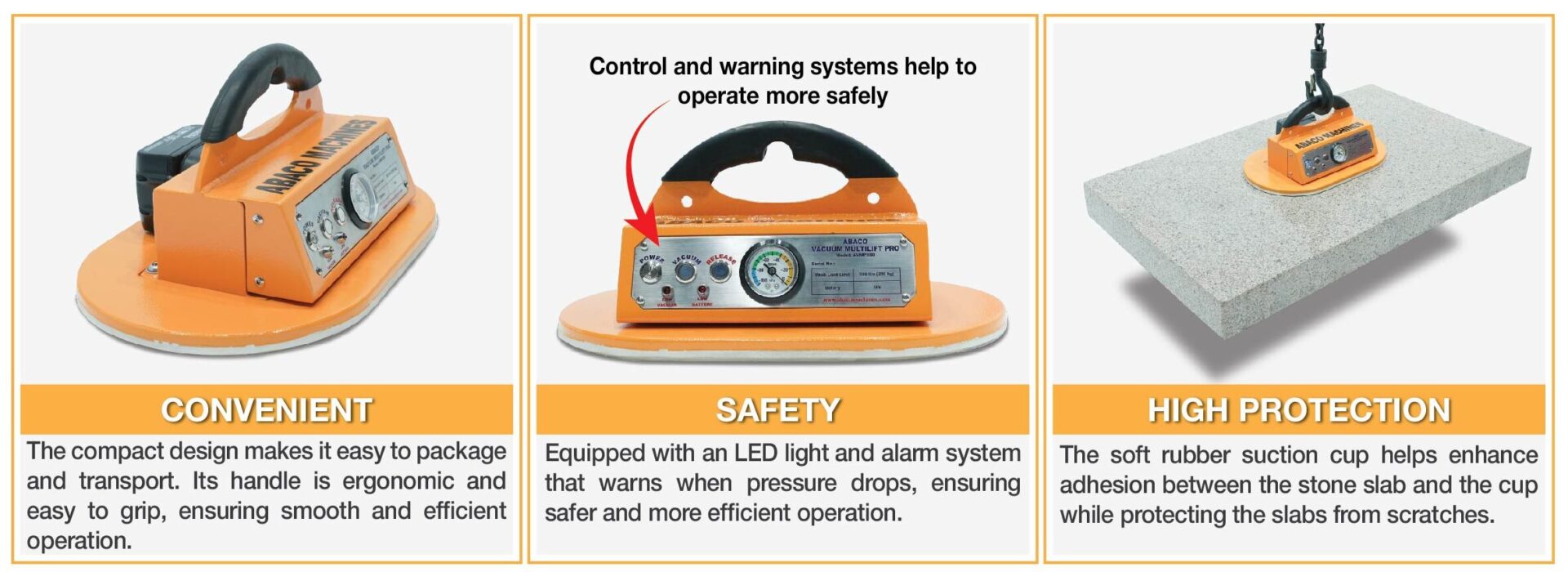 Abaco Vacuum Multilift Pro AVMP250 - Efficient Handling